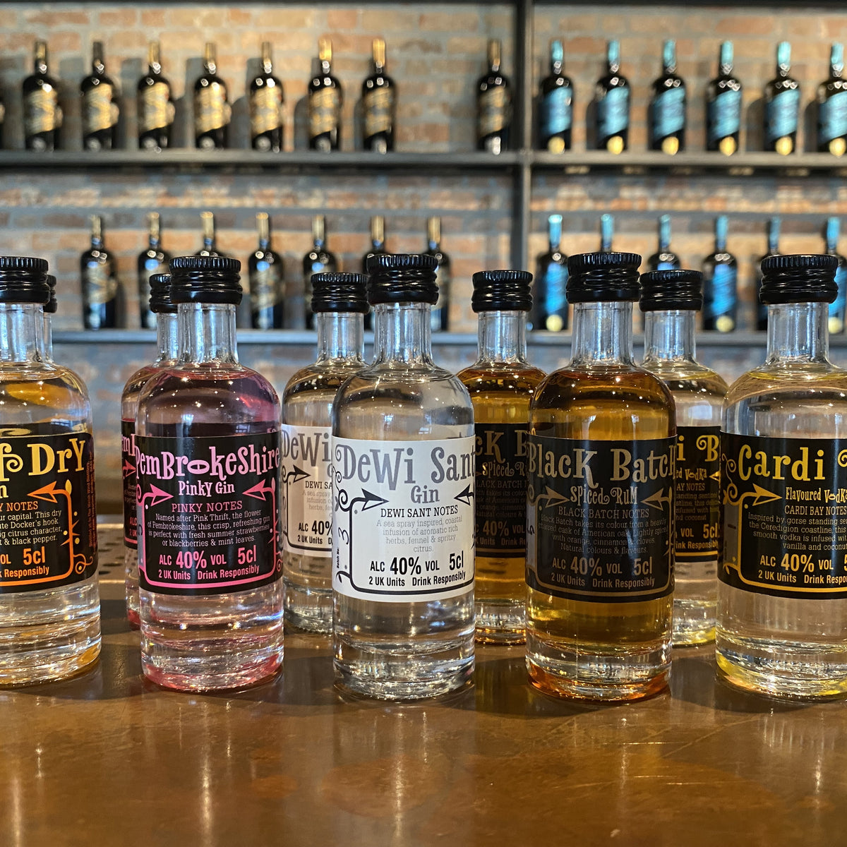 Miniatures - gift boxes and pick and mix offers etc – In The Welsh Wind